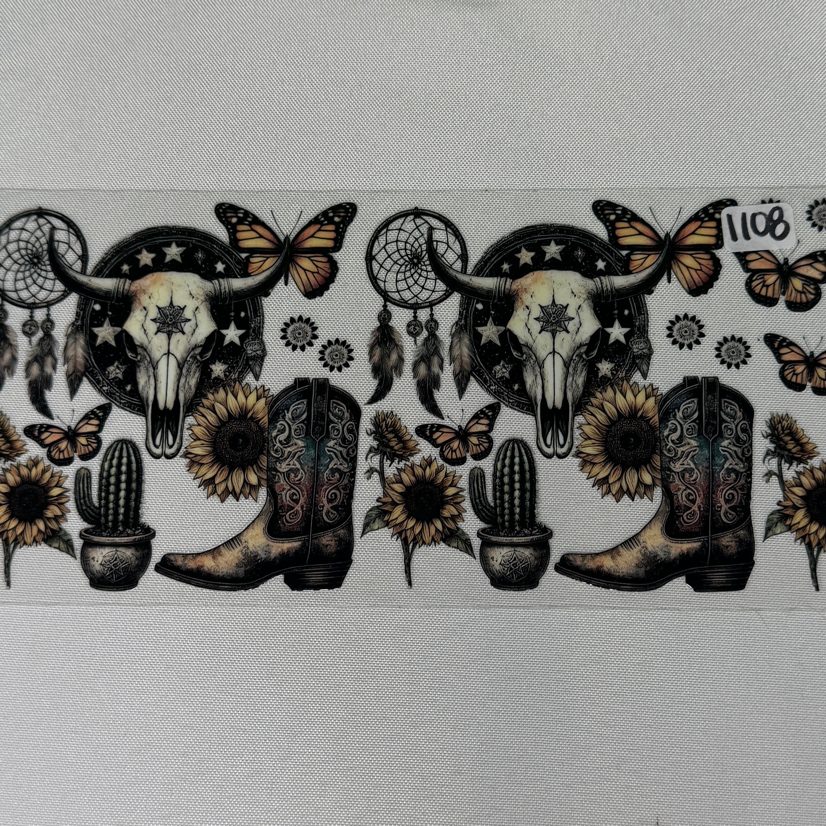 Country Western UVDTF Cup wraps – LadyLuxeCrystals